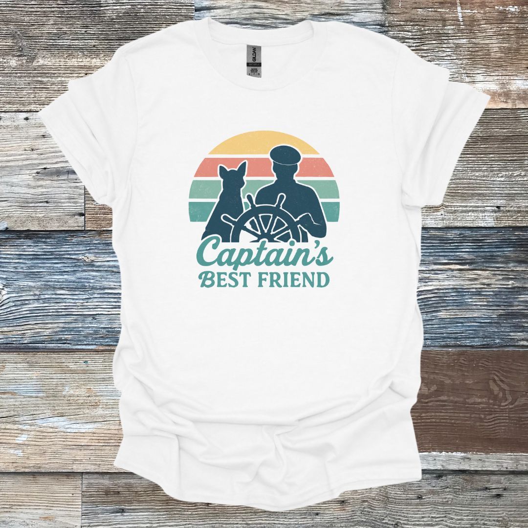 Captain's Best Friend T-Shirt – TidalRushTees
